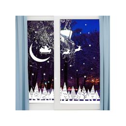 Ambiance Fenstersticker "Santa's road" - 59% | Wanddekoration