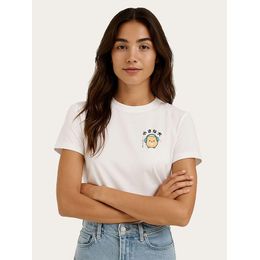 WOOOP Shirt "Ramen Headphones" in Wei&szlig; - 57% | Gr&ouml;&szlig;e L | Damen-tops