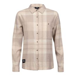 HALTI Hemd "Hiker" in Beige - 64% | Gr&ouml;&szlig;e 40 | Herren-plussize