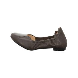 Think! Leder-Ballerinas in Taupe - 47% | Gr&ouml;&szlig;e 39 | Damen-ballerinas