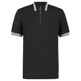 Luhta Funktionspoloshirt "Ikaalinen" in Schwarz - 49% | Gr&ouml;&szlig;e M | Herren-plussize