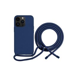 SWEET ACCESS Case mit Kordel f&uuml;r iPhone 13 PRO in Dunkelblau - 58% | Damen-handytaschen