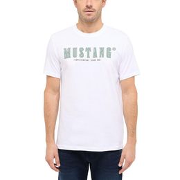 Mustang Shirt in Wei&szlig; - 45% | Gr&ouml;&szlig;e XL | Herren-plussize