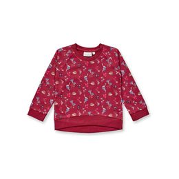 Sense Organics Sweatshirt "Dena" in Bordeaux - 37% | Gr&ouml;&szlig;e 128 | Kinder-sweatshirts-jacken