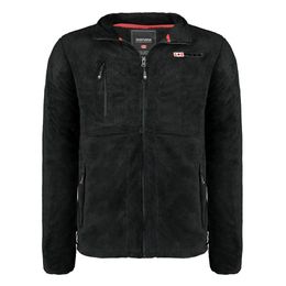 ANAPURNA Fleecejacke "Utah" in Schwarz - 67% | Gr&ouml;&szlig;e L | Herren-pullover-sport