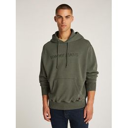 Tommy Jeans Hoodie in Khaki - 39% | Gr&ouml;&szlig;e XL | Herren-sweatshirts-jacken
