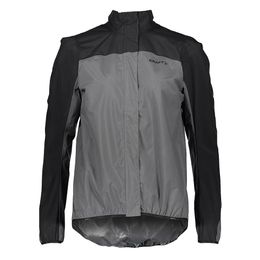 Craft Fahrradjacke "Core Endur" in Grau/ Schwarz - 64% | Gr&ouml;&szlig;e S | Damen-outdoorjacken