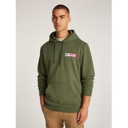 Tommy Jeans Hoodie in Khaki - 49% | Gr&ouml;&szlig;e S | Herren-sweatshirts-jacken