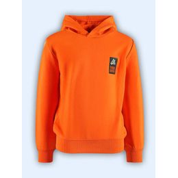 Tygo & Vito Hoodie "Hank" in Orange - 52% | Gr&ouml;&szlig;e 134/140 | Kinder-sweatshirts-jacken