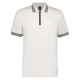 Luhta Funktionspoloshirt "Ikaalinen" in Wei&szlig; - 66% | Gr&ouml;&szlig;e S | Herren-plussize