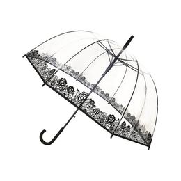 Le Monde du Parapluie Stockschirm in Transparent/ Schwarz - &Oslash; 81 cm - 56% | Damen-regenschirme