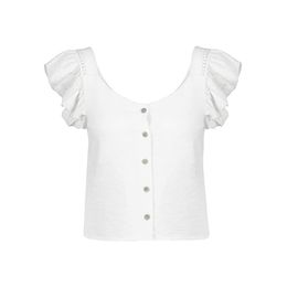 Sublevel Bluse in Wei&szlig; - 37% | Gr&ouml;&szlig;e M/L | Damen-blusen