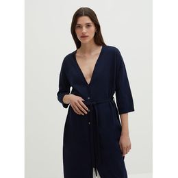 Stefanel Longcardigan in Dunkelblau - 83% | Gr&ouml;&szlig;e XS | Damen-pullover-cardigans