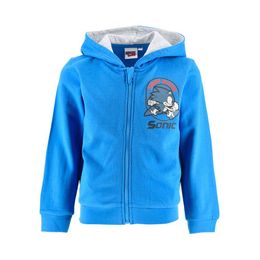 Sonic Hoodie "Sonic" in Blau - 52% | Gr&ouml;&szlig;e 128 | Kinder-sweatshirts-jacken