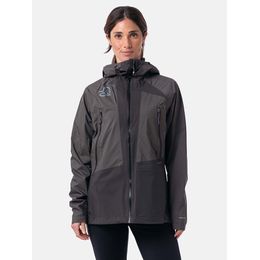 Ternua Funktionsjacke "Karsa" in Schwarz/ Anthrazit - 68% | Gr&ouml;&szlig;e XS | Damen-outdoorjacken