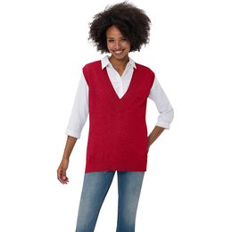 Heine Pullunder in Rot - 70% | Gr&ouml;&szlig;e 38 | Damen-pullover-cardigans