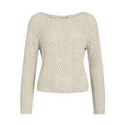 Vila Pullover "Efine" in Creme - 51% | Gr&ouml;&szlig;e L | Damen-pullover-cardigans