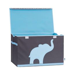 STORE IT! STORE IT Ordnungsbox in Grau/ Hellblau - (B)61 x (H)38 x (T)37 cm - 50% | Kisten-koerbe