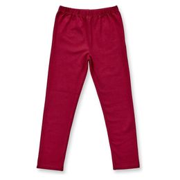 Sense Organics Leggings "Linda" in Bordeaux - 35% | Gr&ouml;&szlig;e 104 | Kinderhosen