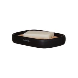 Sealskin Seifenschale "Mind" in Schwarz - (B)13 x (H)2,4 x (T)9 cm - 38% | Badezimmer-accessoires