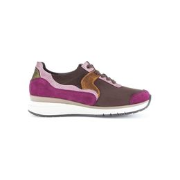 Gabor Sneakers in Lila/ Braun - 59% | Gr&ouml;&szlig;e 38,5 | Damen-sneakers
