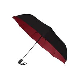 Le Monde du Parapluie Taschenschirm in Schwarz/ Rot - &Oslash; 105 cm - 57% | Damen-regenschirme