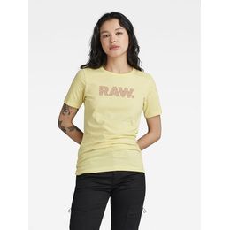 G-Star Raw G-Star Shirt in Gelb - 62% | Gr&ouml;&szlig;e L | Damen-tops