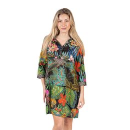 Isla Bonita by SIGRIS Kleid in Bunt - 44% | Gr&ouml;&szlig;e M | Damen-kleider