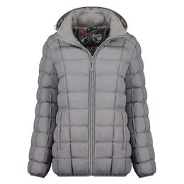 Geographical Norway Steppjacke "Babette" in Grau - 82% | Gr&ouml;&szlig;e L | Damenjacken