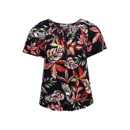 Wallis Petite Bluse Damen Gr&ouml;&szlig;e M nachtblau / hellgr&uuml;n / rosa / hellrot