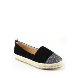 Foreverfolie Espadrilles in Schwarz - 73% | Gr&ouml;&szlig;e 36 | Damen-schuhe-halbschuhe