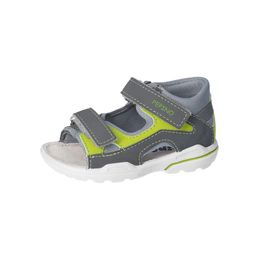 Pepino Sandalen "Espi" in Grau/ Gr&uuml;n - 43% | Gr&ouml;&szlig;e 26 | Babysandalen