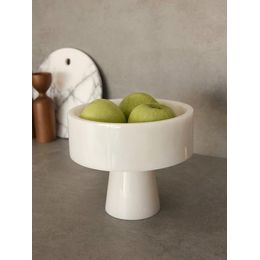 Violeta Home Servierschale in Creme - (H)17 x &Oslash; 20 cm - 74% | Aufbewahren-servieren