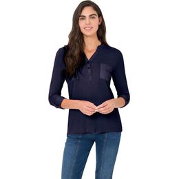 Heine Bluse in Dunkelblau - 57% | Gr&ouml;&szlig;e 48 | Damen-blusen