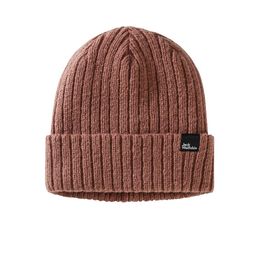 Jack Wolfskin Beanie "Cushy" in Rosa - 54% | Gr&ouml;&szlig;e S | Damen-muetzen-caps