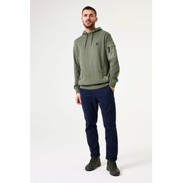 Garcia Hoodie in Khaki - 38% | Gr&ouml;&szlig;e S | Herren-sweatshirts-jacken