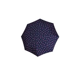 Doppler Taschenschirm in Dunkelblau/ Rosa - &Oslash; 93 cm - 62% | Damen-regenschirme
