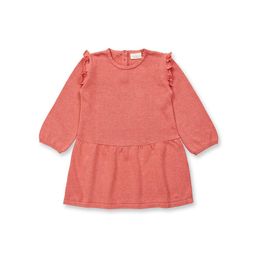 Sense Organics Strickkleid "Suvi" in Rot - 42% | Gr&ouml;&szlig;e 128 | Kinderkleider