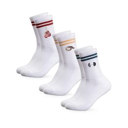 Occulto Athletic Socks 'Rio' female White size 39-42