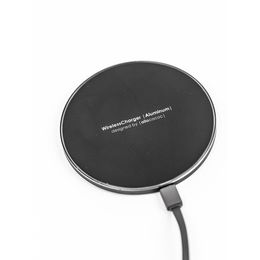 Designnest Ladeger&auml;t "WirelessCharger Aluminum" in Schwarz - 18% | Technikzubehoer