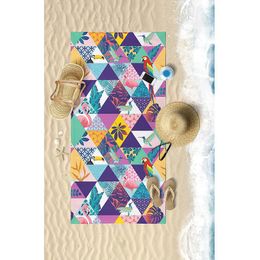 Samimi Strandtuch "Tropical Summer" in Bunt - (L)150 x (B)75 cm - 33% | Badtextilien