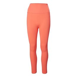 Helly Hansen Trainingsleggings "Allure Seamless" in Orange - 78% | Gr&ouml;&szlig;e XS | Damen-sporthosen