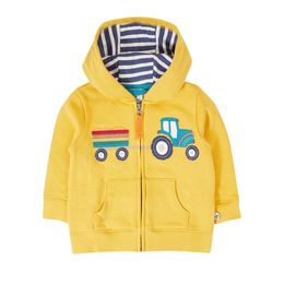 frugi Sweatjacke "Carbis" in Gelb - 51% | Gr&ouml;&szlig;e 86/92 | Baby-sweatshirts-jacken