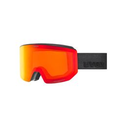 Uvex Ski-/ Snowboardbrille "Lace ATTRACT" in Orange/ Schwarz - 36% | Damen-outdoor-ausruestung