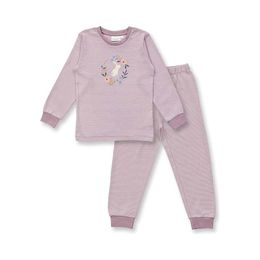 Sense Organics Pyjama "Long John" in Mauve - 46% | Gr&ouml;&szlig;e 116 | Kinder-waesche