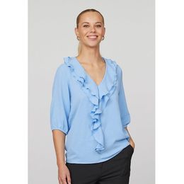Sisters Point Bluse in Hellblau - 55% | Gr&ouml;&szlig;e L | Damen-blusen