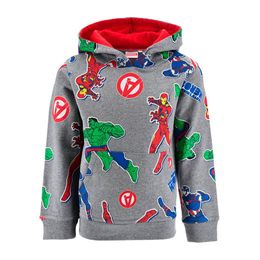 Marvel Avengers Hoodie "Avengers" in Grau - 57% | Gr&ouml;&szlig;e 104 | Kinder-sweatshirts-jacken