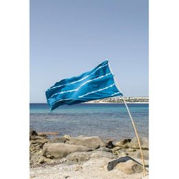 Barine Strandtuch "Flash" in Blau - (L)165 x (B)90 cm - 13% | Gr&ouml;&szlig;e 90x165 cm | Badtextilien