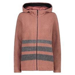 CMP Funktionsjacke in Rosa/ Grau - 56% | Gr&ouml;&szlig;e 38 | Damenjacken