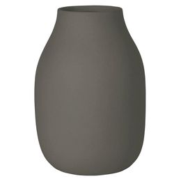Blomus Vase ''Colora'' in Grau - (H)15 x &Oslash; 10 cm - 42% | Kerzen-vasen